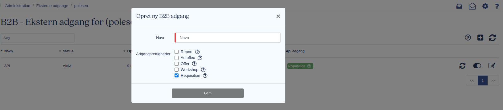 Forsidk External Rest Api